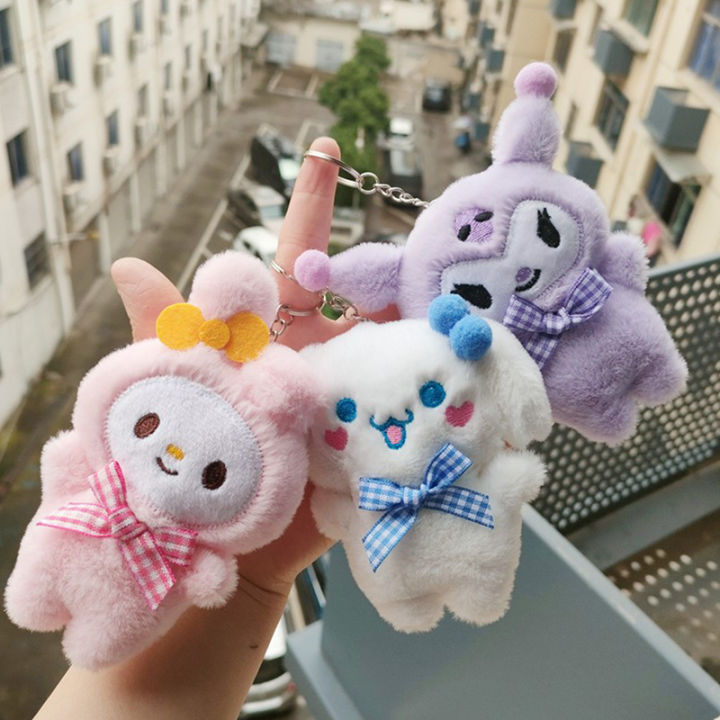 null Kawaii Plush Doll Toy Cute Cartoon Hello Kitty Kuromi My Melody ...