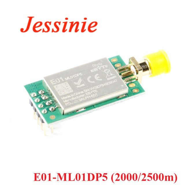 nrf24l01 E01 ML01DP5 Ebyte 20dBm Long Range 2100m SPI NRF24L01+PA+LNA 2 ...
