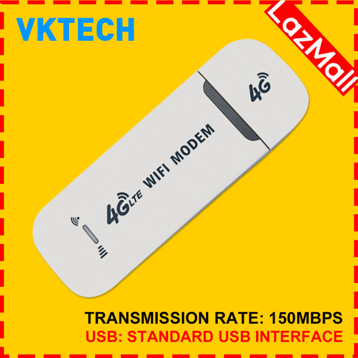 [Vktech] 4G LTE Wireless USB Dongle 150Mbps Modem Stick WiFi Adapter 4G ...