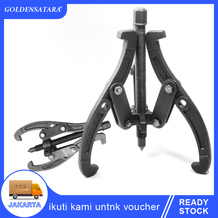 Treker 3 Kaki 6/4/3 Inch Gear Puller 3 Jaw Tracker Bearing Puller 3 Arm kunci treker cvt/treker ...