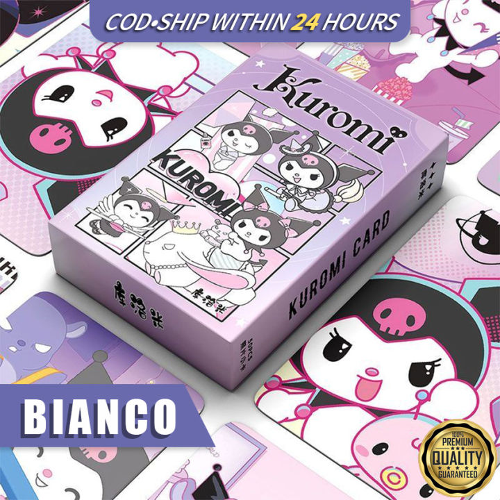 Kuromi Lomo Card Sanrio Laser Lomo Card Photocard Cute Carton Flash ...