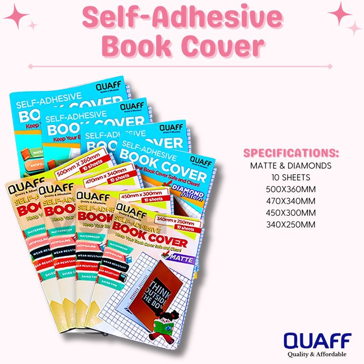 VSPH MATTE SELF-ADHESIVE BOOK COVER | Lazada PH