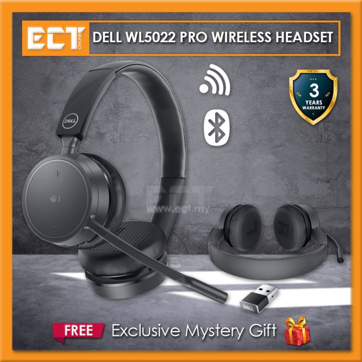 Dell WL5022 Pro Wireless Bluetooth Headset | Lazada