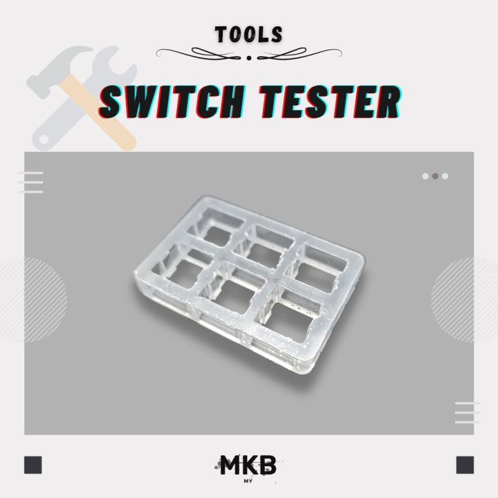 [READY STOCK] Acrylic Switch Tester for Cherry Kailh Gateron JWK Outemu ...