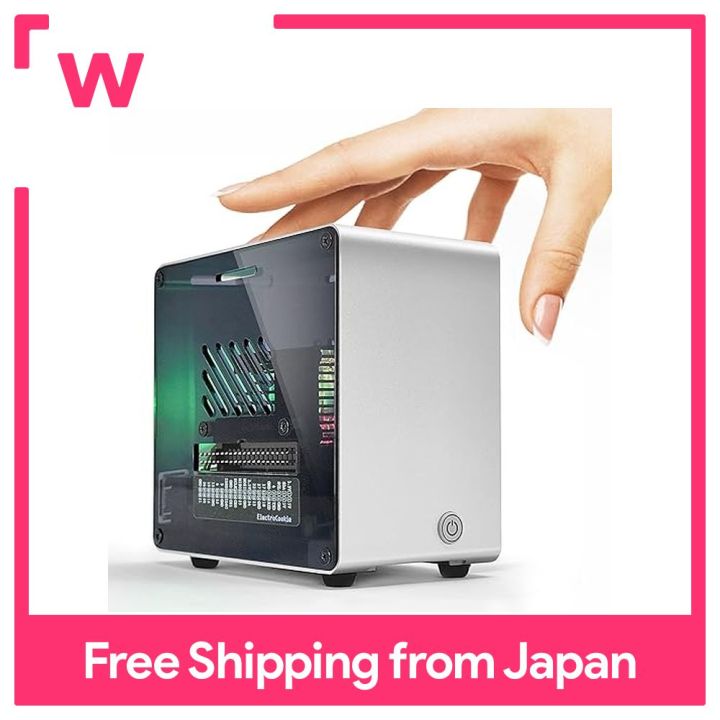 ElectroCookie Raspberry Pi 5 case aluminum mini tower case with cooling ...