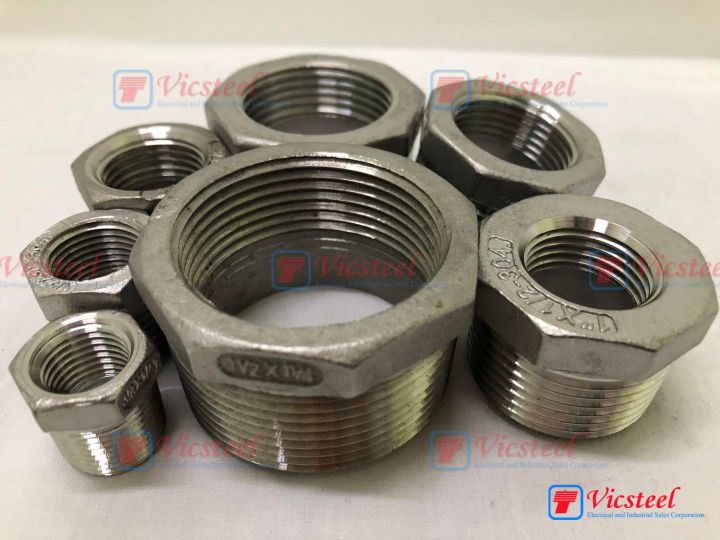Stainless Bushing Reducer 304 3/8 x 1/4 1/2 x 3/8 3/4 x 1/2 1 x 1/2 1 x ...