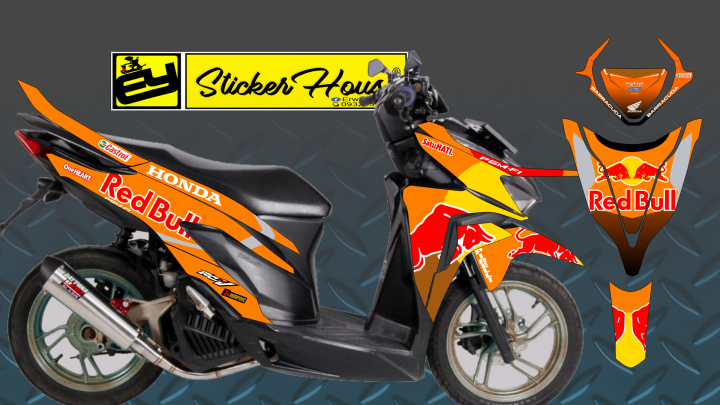 Honda CLICK version2 Decals Laminated | Lazada PH