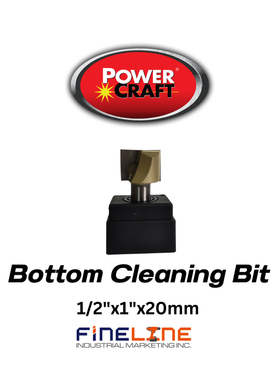 Powercraft Bottom Cleaning Bit 1/2" shank x 1" (Router Bit) | Lazada PH