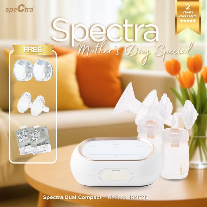 Spectra Dual Compact Breast Pump | Lazada