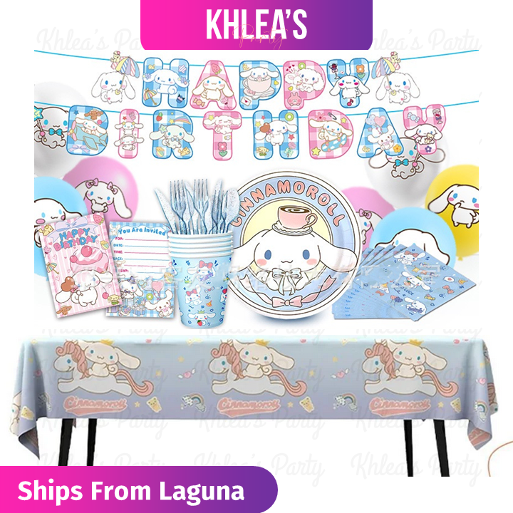 Cinnamoroll Sanrio Friends Birthday Party Theme Decorations | Lazada PH