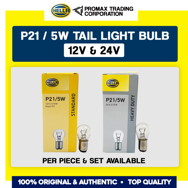 P21 / 5W 12V 24V Double Contact Bulb Tail Light Signal Light bulb ...