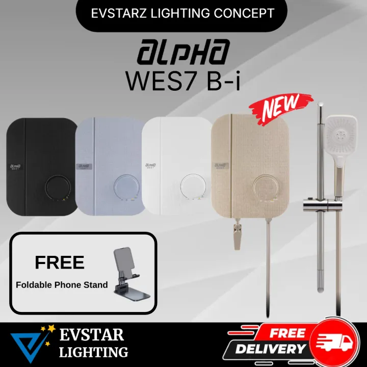 2025 Brand Authenticity ALPHA WES7 B-i Instant Water Heater DC Pump ...