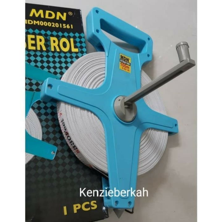 METERAN ROLL TANCAP 100 METER MDN FIBER TEBAL | Lazada Indonesia