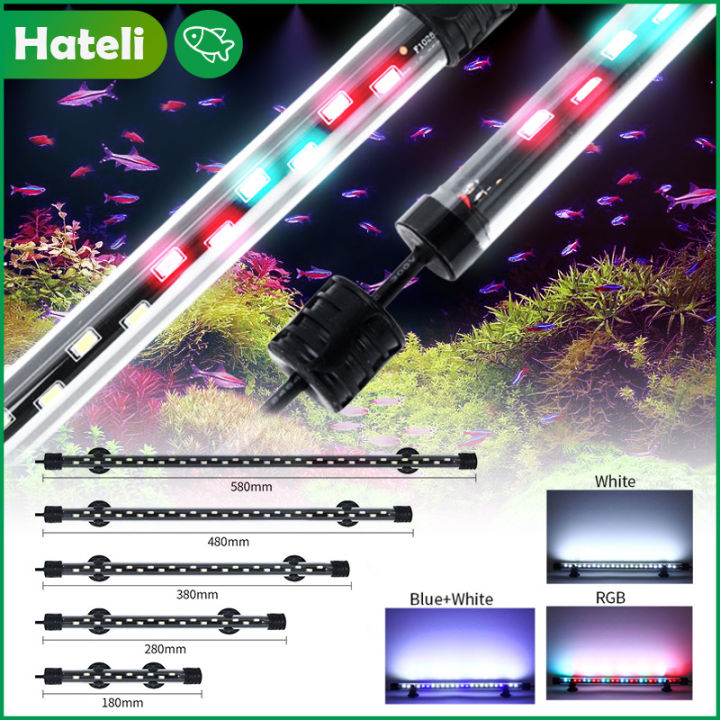 HATELI Aquarium Diving Lights Fish Tank Lights Fish Tank Brightening ...