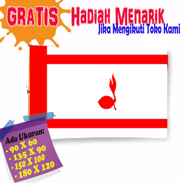 BENDERA PANJI PRAMUKA UKURAN 90 X 60, 135 X 90, 150 X 100 dan 180 X 120 ...