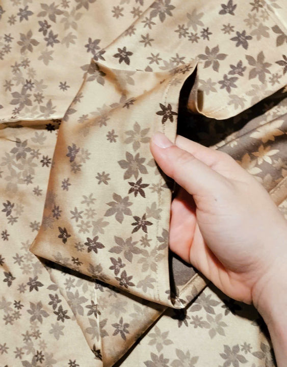 Quần gấm G01 dài 103cm mặc với áo dài tà dài | Lazada.vn