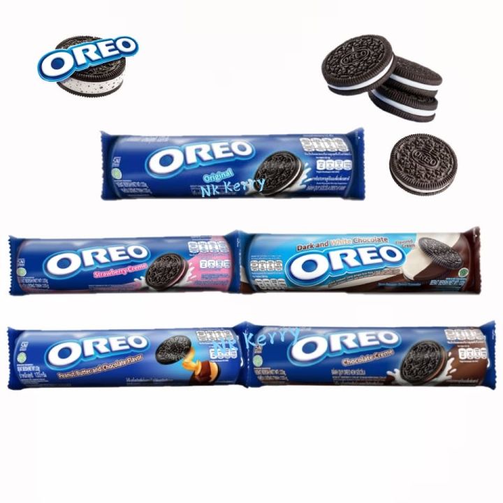 Oreo Sandwich Cookies (Original/Strawberry Cream/Dark and White ...