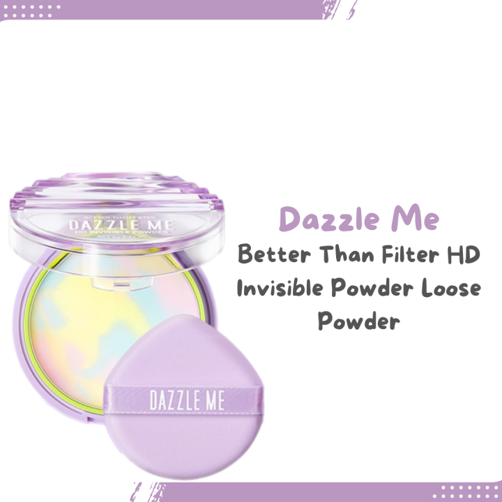 Dazzle Me Better Than Filter HD Invisible Powder Loose Powder/Bedak ...