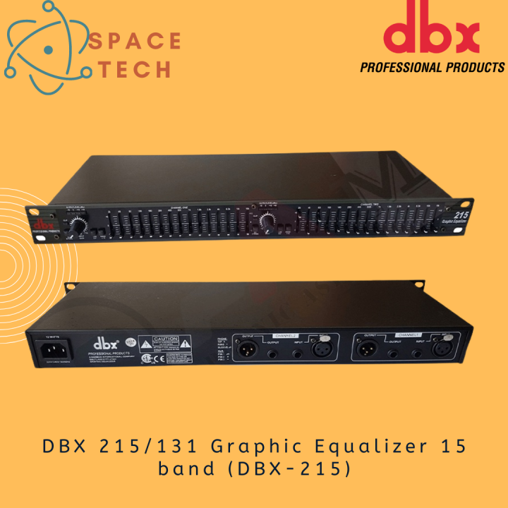 DBX 215/131 2- Series Graphic Equalizer | Lazada PH