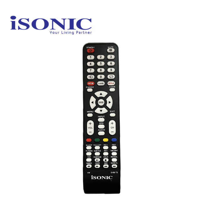 iSONIC Smart LED Remote Control DVB-T2 (Netflix) | Lazada