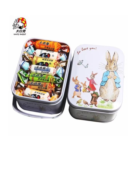 XUPAI White Rabbit Toffee Candy Gift Box ของขวัญวันเกิดมูลค่าสูงสำหรับ ...