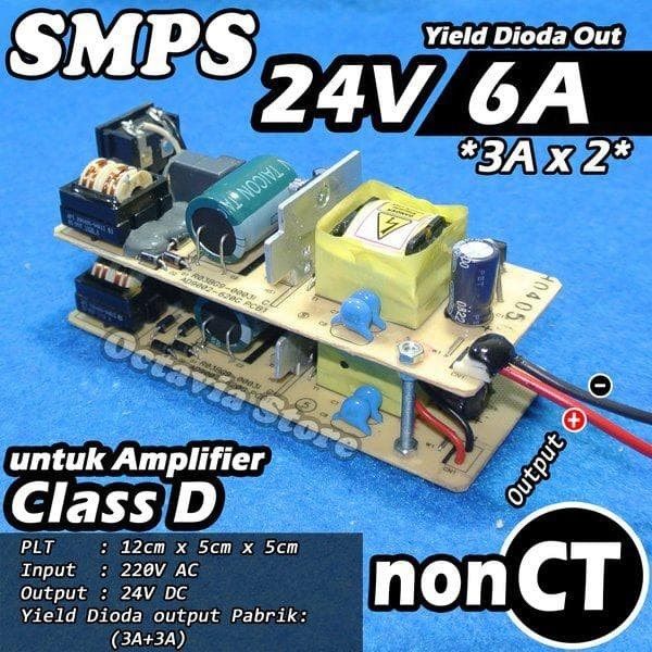 SMPS 24v 5A untuk amplifier class D | Lazada Indonesia