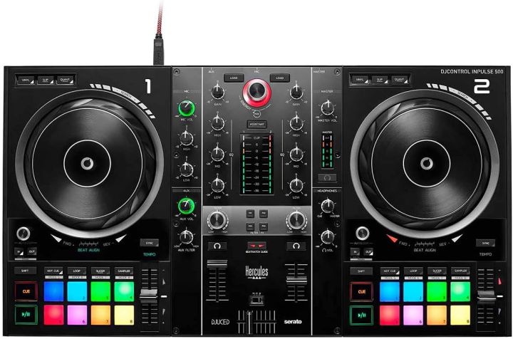 Hercules DJ Controllers Inpulse 500 *ของแท้รับประกัน 1ปี* DJ Controller ...