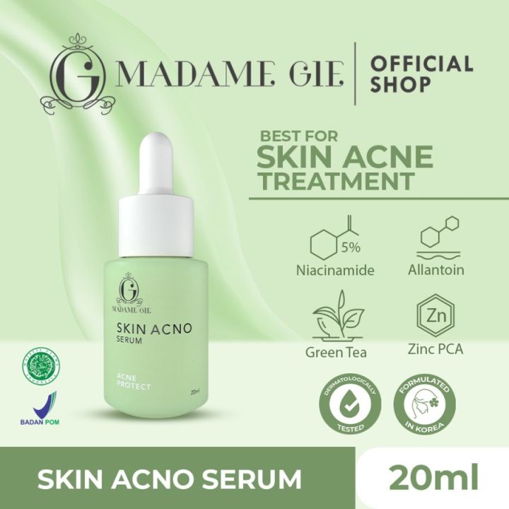 MADAME GIE Skin Acno Serum, 20 ml | Lazada Indonesia
