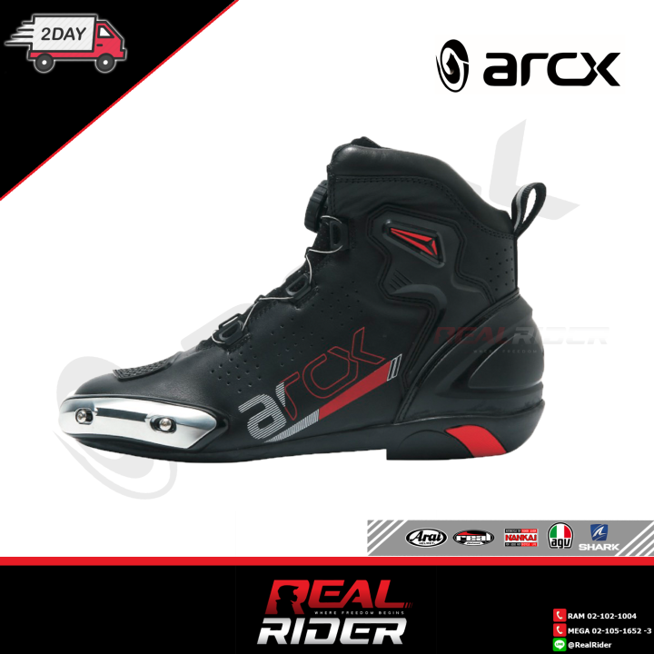 รองเท้าการ์ดขับขี่มอเตอร์ไซค์ ARCX รุ่น L60746 | Lazada.co.th