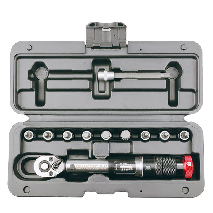 1/4 Inch Drive Click Torque Wrench Set Adjustable Bike Preset Torque ...