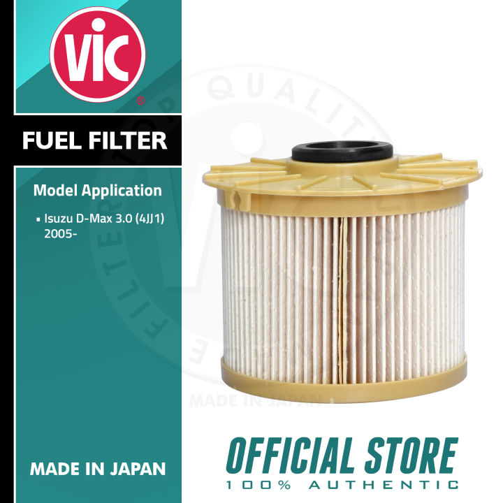 RoadFit VIC Fuel Filter Element Type F-515 for Isuzu D-Max 3.0 (4JJ1 ...