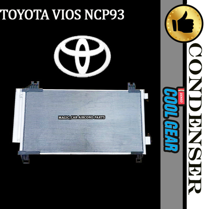 TOYOTA VIOS NCP93 2008-2012 YEAR COOL GEAR CONDENSER/ KONDENSER (CAR ...