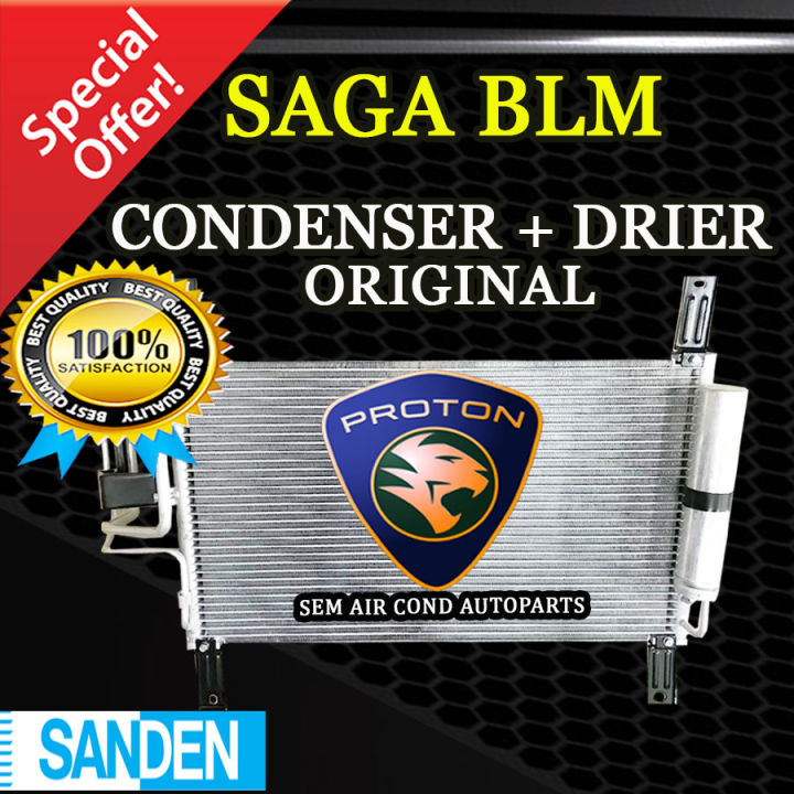 PROTON SAGA BLM ORIGINAL SANDEN SD CONDENSER/ KONDENSER WITH RECEIVER ...