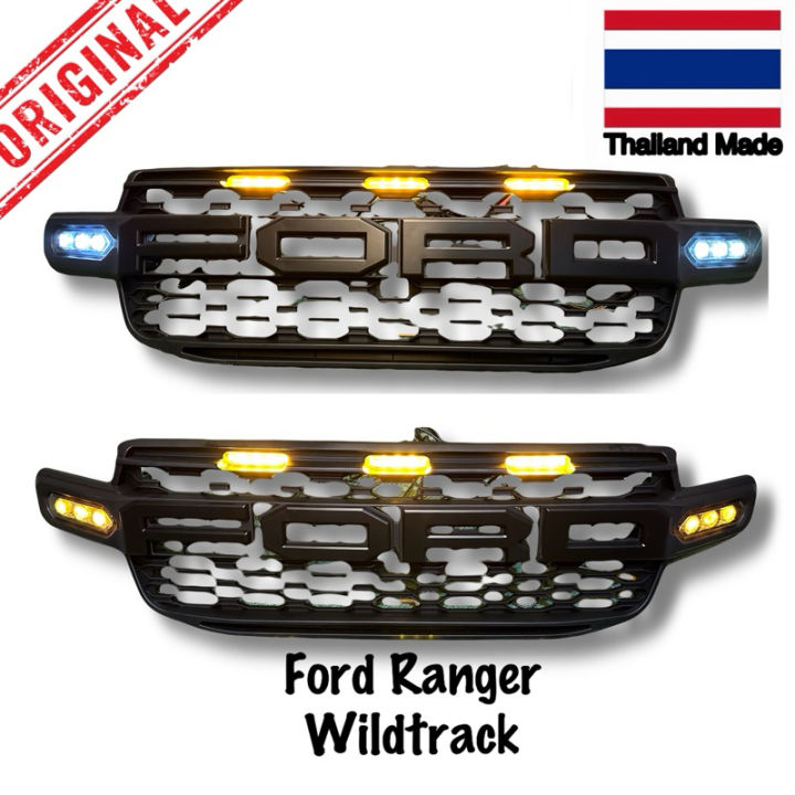 Ford Ranger Wildtrak 2023 - 2024 Raptor Grill with Projector light ...