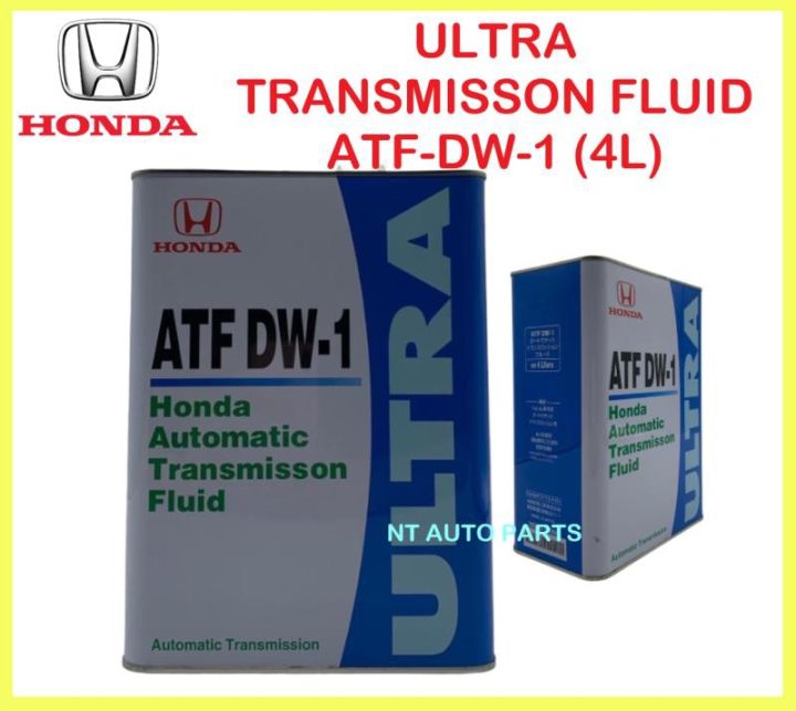 Honda ATF DW1 Ultra 4L - Automatic Transmission Fluid Gear Oil 4Litres - 08266-99964 DW-1 DW 1 ...