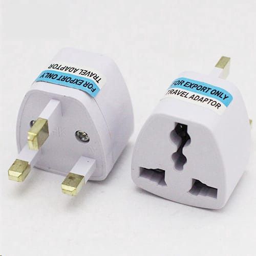 【ShopWithJoy】 Universal 3 Pin Adapter Plug Malaysia China Europe Travel ...