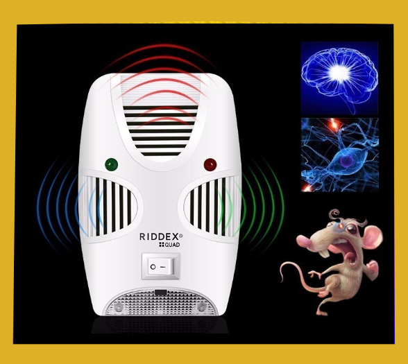 Original Riddex Quad Pest Control , Pest Repellers Sonic , Ultrasonic ...