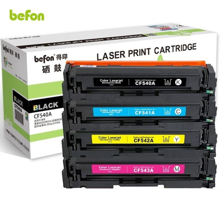 Befon 203X Toner Replacement For HP 203X 203A CF540X CF540A Toner ...