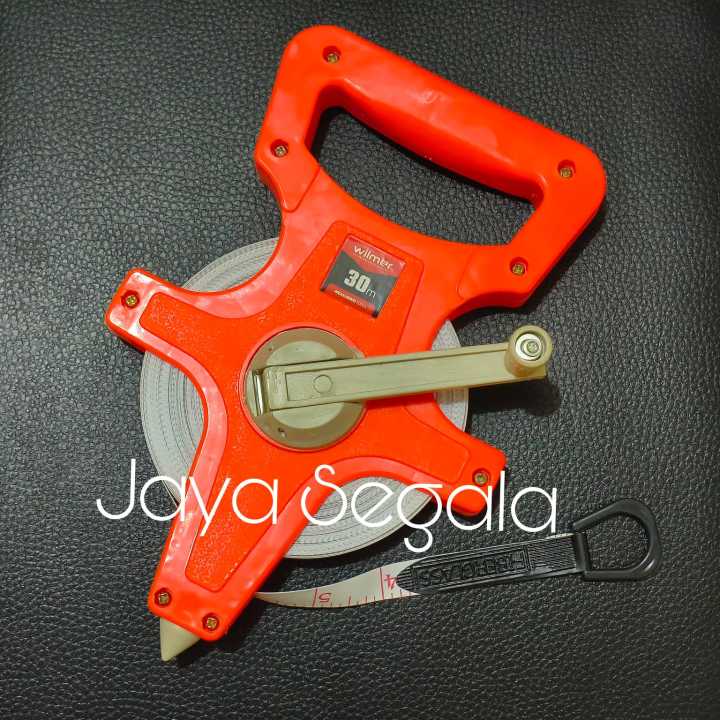 Meteran tancap Fiber 30 meter 50 meter 100 meter Gulung tancap tanah ...