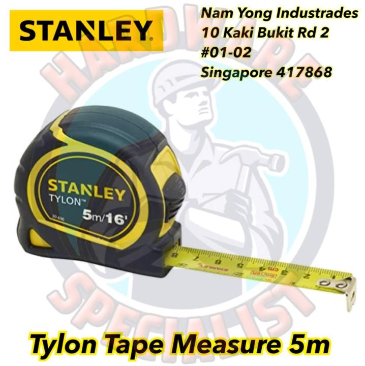 Stanley Heavy Duty 5m / 8m Distance Measuring Tape (Tylon) | Lazada ...