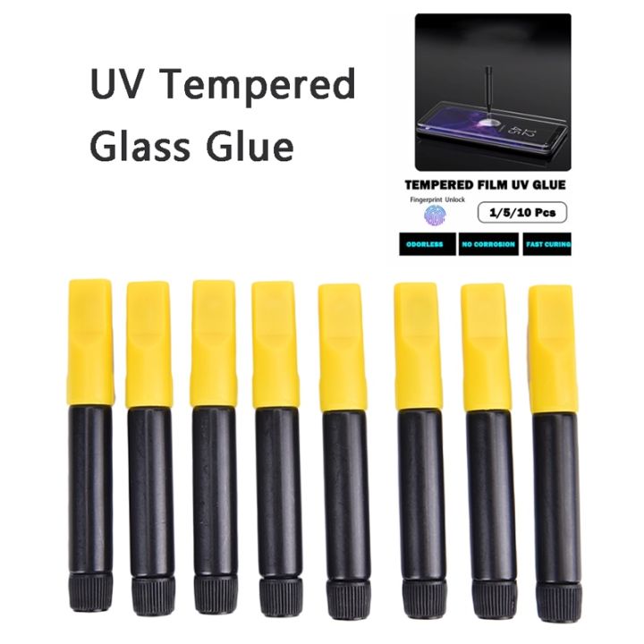 Tempered Glass Glue Screen Protector UV Liquid For All Mobile Phone ...