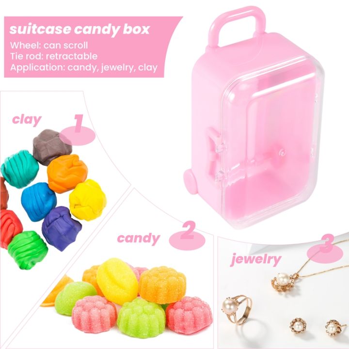 mini roller travel suitcase candy box personality wedding candy box ...