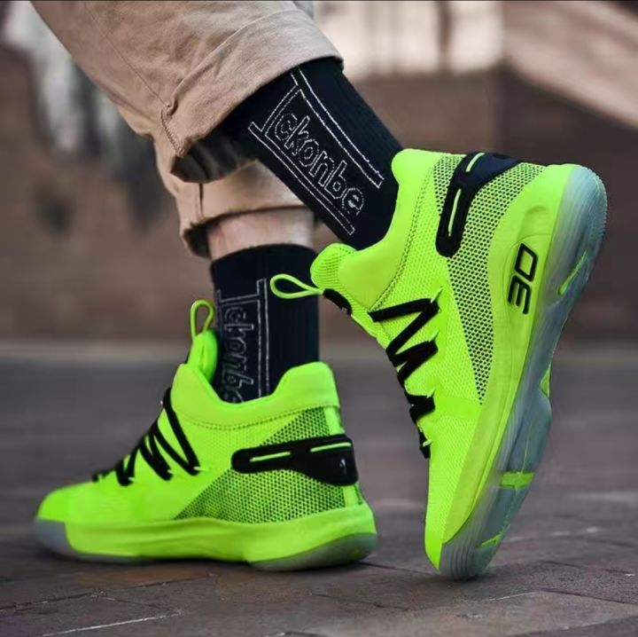 CURRY 6 Light Grey High Tops BASKETBALL SHOES FOR MEN #2111 | Lazada PH