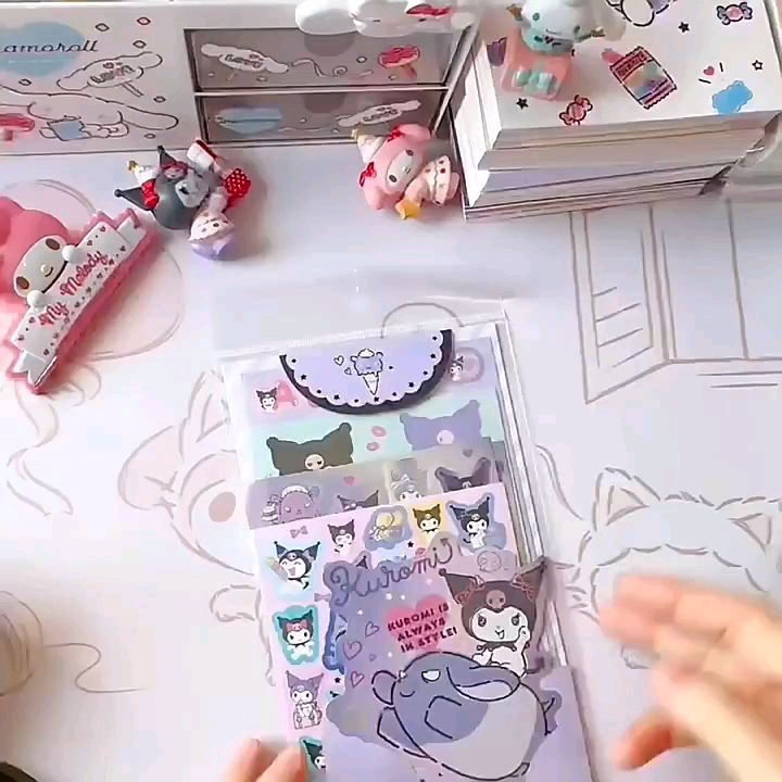 Stickers Sanrio Characters DIY Diary Journal Decorative Planner Cute ...