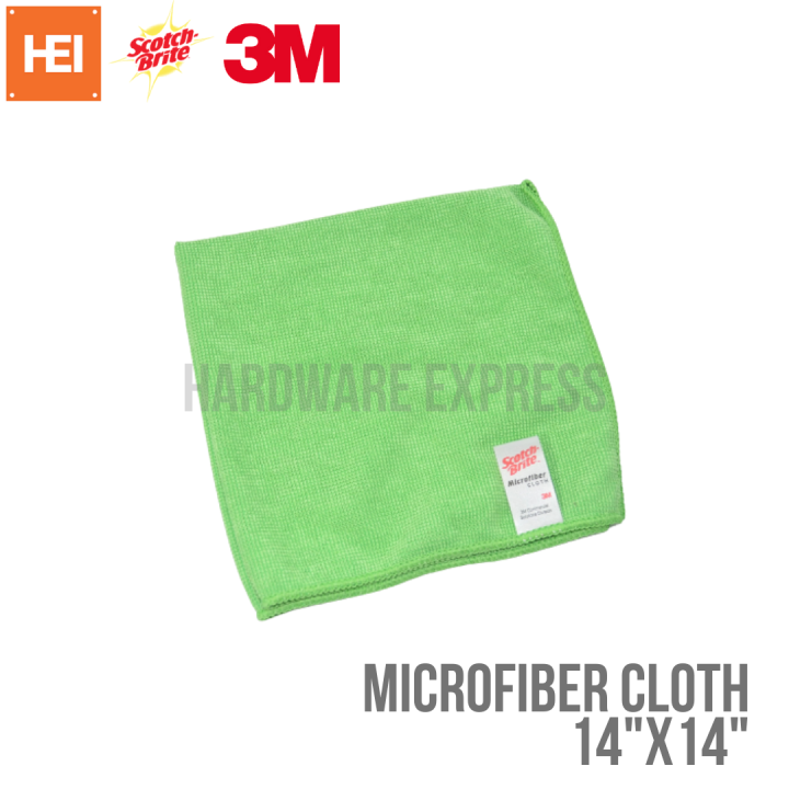 3M Scotch Brite Microfiber Cleaning Cloth 14"x14" (SOLD PER PC ...