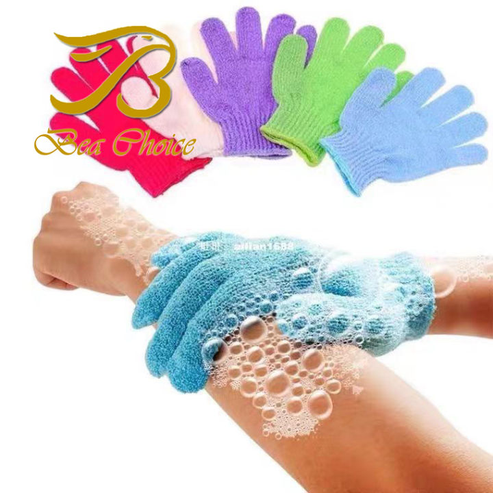 1 Piece Korean Bath Gloves Scrubbing Back Rubbing Spa Exfoliating ...