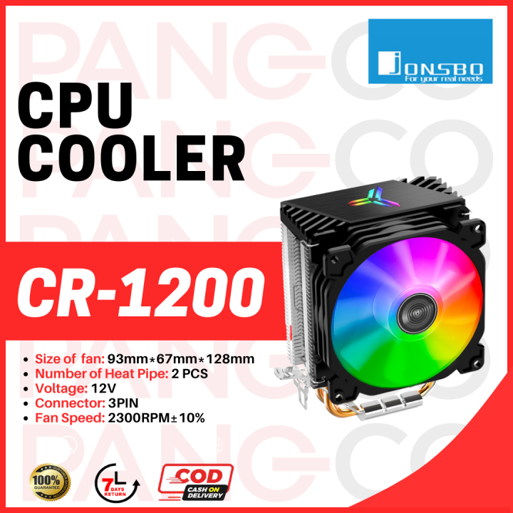 JONSBO CR-1200 CPU Cooler Air Cooling Radiator |Heatsink- Tower ...