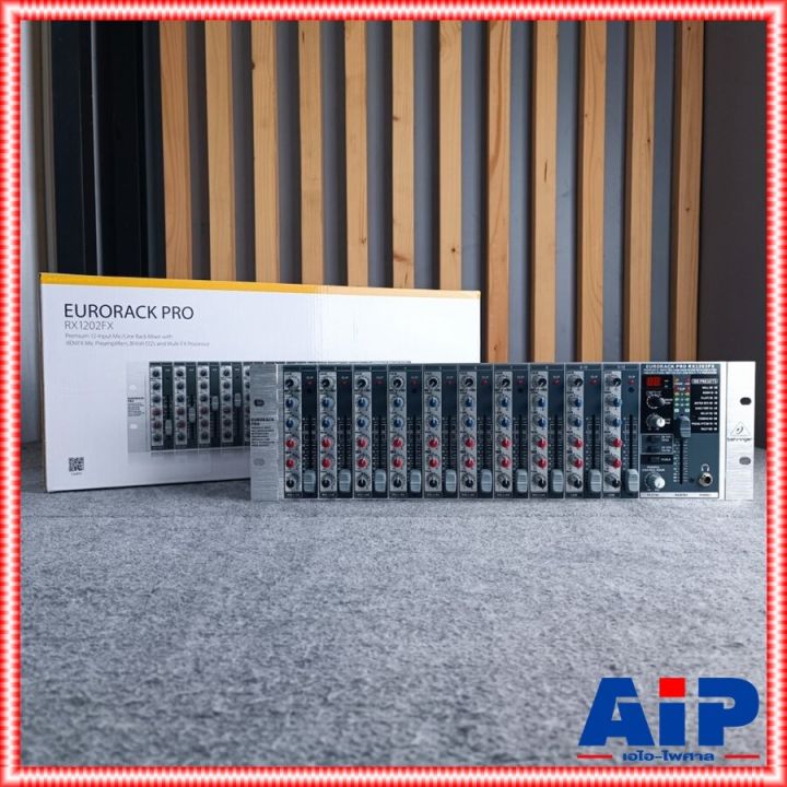 BEHRINGER RX-1202FX mixer ติดRACK มิกเซอร์อนาล็อคแบบใส่แร็ค 12 ช่อง เอฟ ...