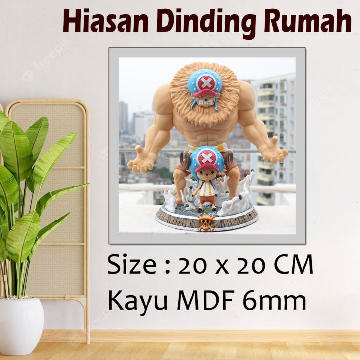 Hiasan Dinding Foto Gambar Tony Chopper Anime One Piece Action Figure ...