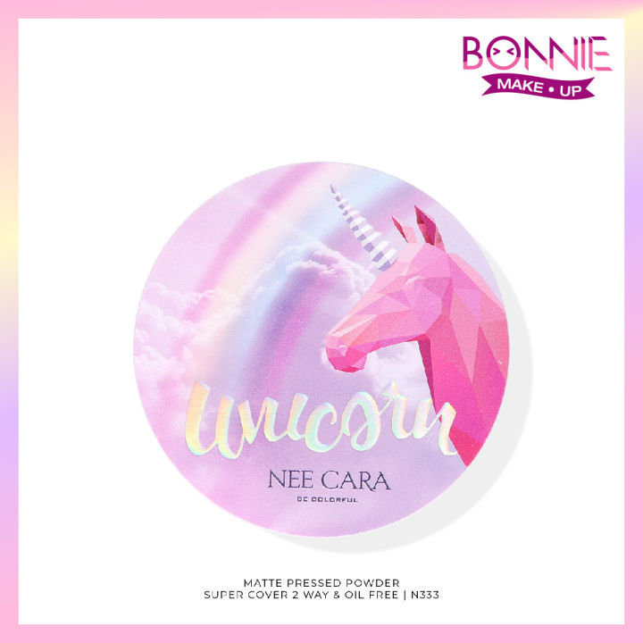 NEE CARA นีคาร่า แป้งพัฟทูเวย์ ของแท้ 100% N333 BE COLORFUL MATTE PRESS ...